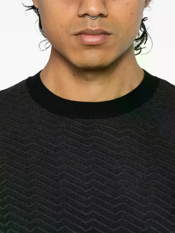 Emporio Armani Textured Sweater