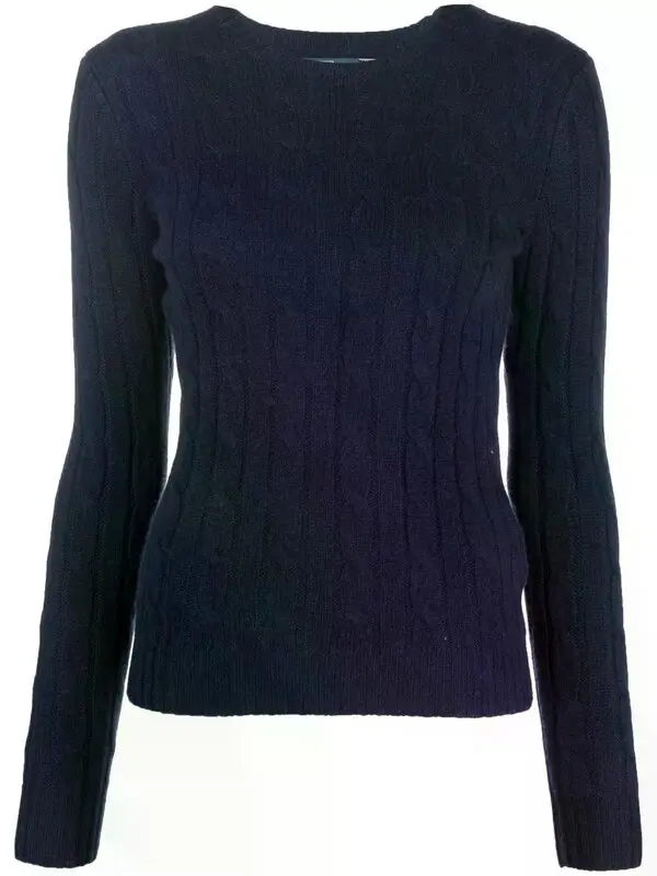 Polo Ralph Lauren Cable-knit Cashmere Jumper - Blue