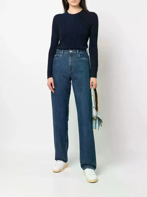 Polo Ralph Lauren Cable-knit Cashmere Jumper - Blue