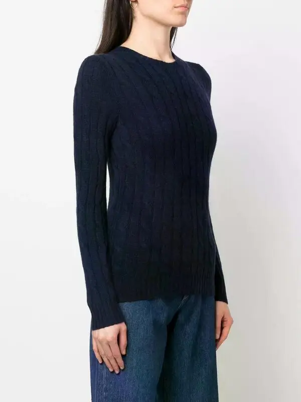 Polo Ralph Lauren Cable-knit Cashmere Jumper - Blue