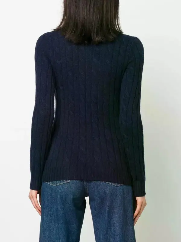 Polo Ralph Lauren Cable-knit Cashmere Jumper - Blue