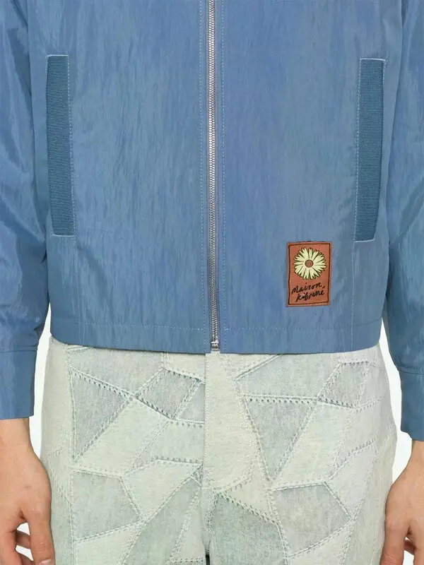 Maison Kitsuné Floating Flower-patch Bomber Jacket
