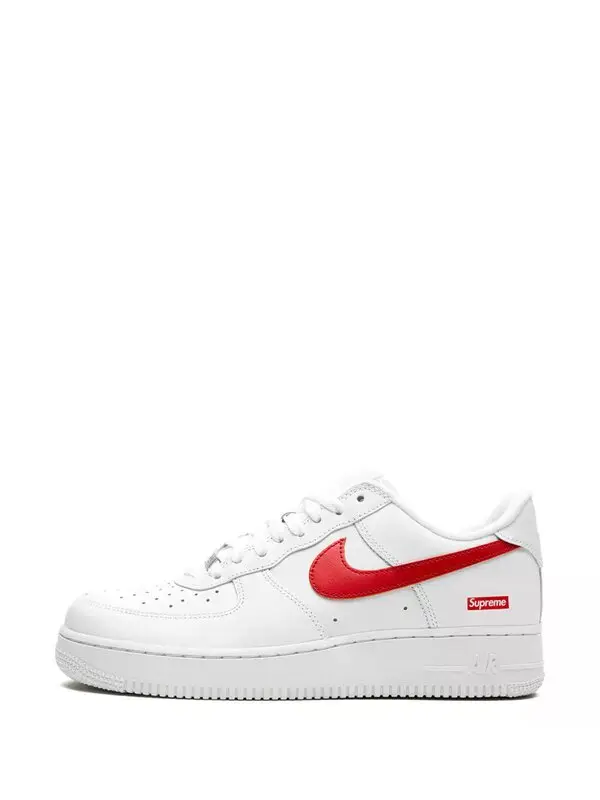 Nike X Supreme Air Force 1 Low Shanghai Sneakers - White