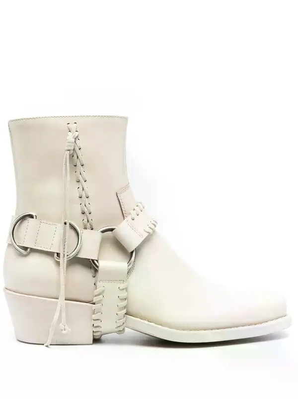 BUTTERO® Dalton 45mm Biker Boots - Neutrals