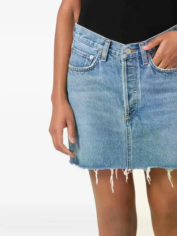 AGOLDE Denim Mini Skirt