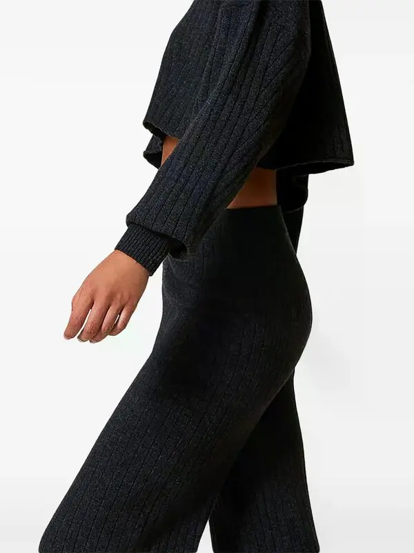 TWINSET Knitted Wide-leg Palazzo Pants