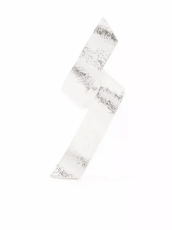 WOUTERS & HENDRIX Swirl Twisted Earrings - Silver