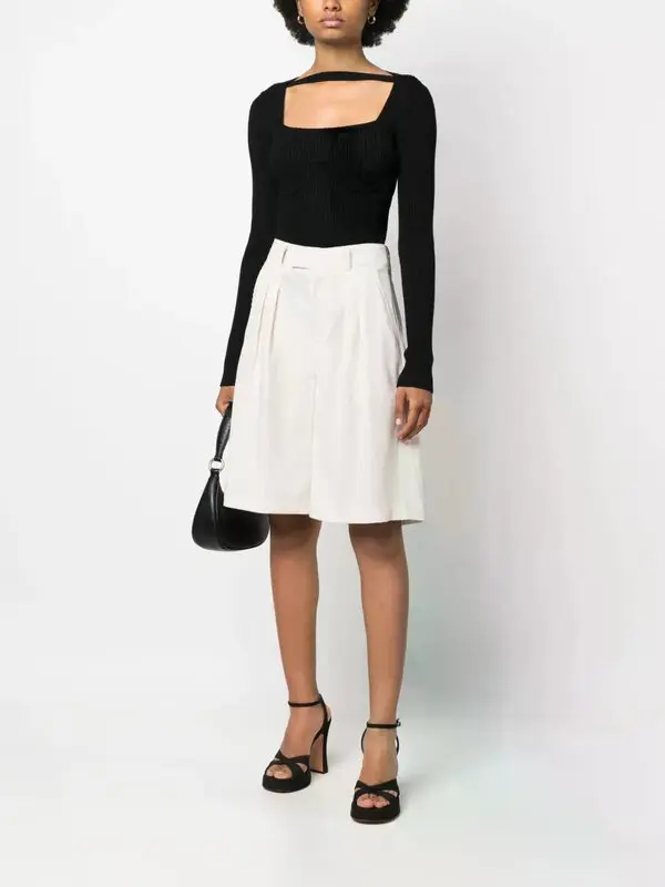 PATOU Long-sleeve Knitted Top