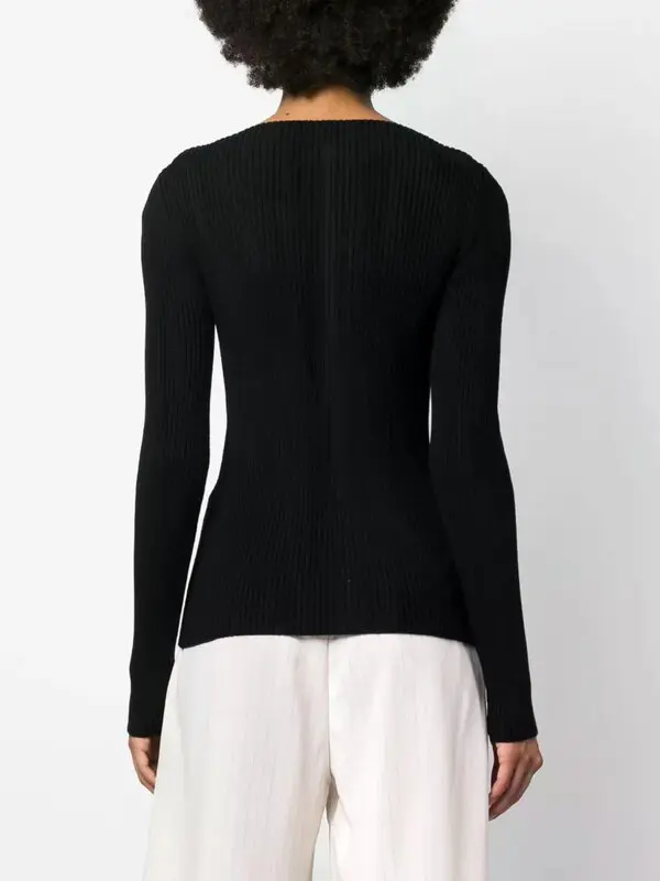 PATOU Long-sleeve Knitted Top
