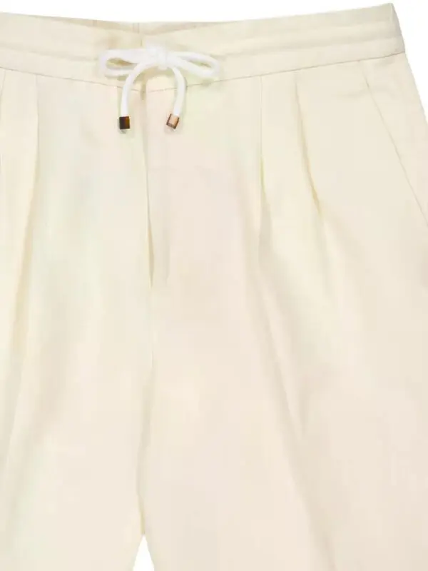 Brunello Cucinelli Drawstring Trousers - Neutrals