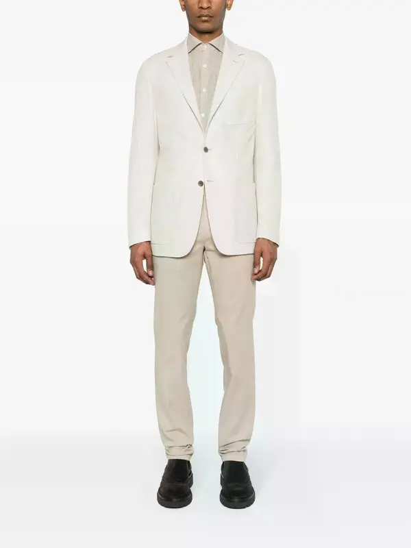 Canali Mélange-effect Blazer