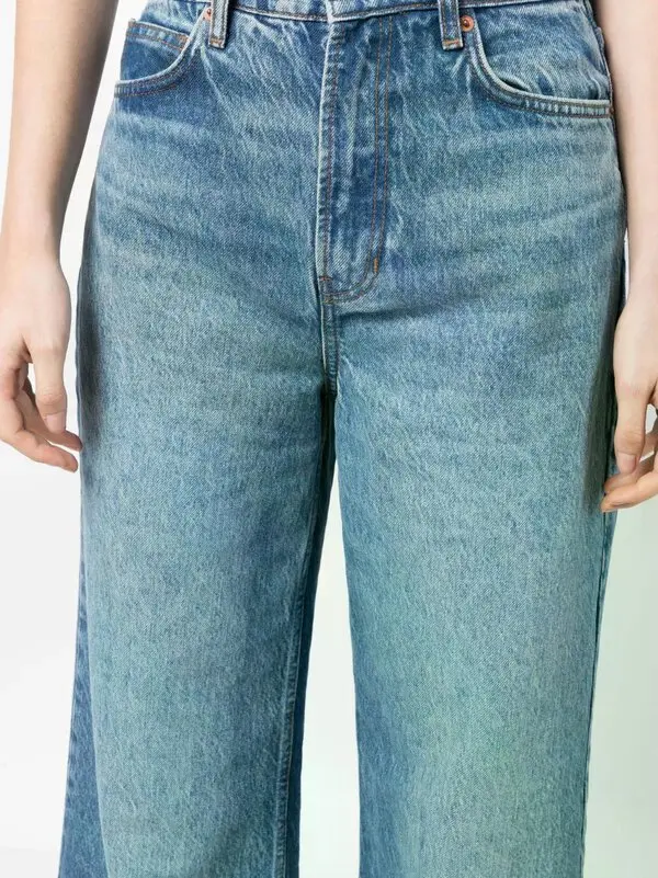 REFORMATION Cary High-rise Wide-leg Jeans