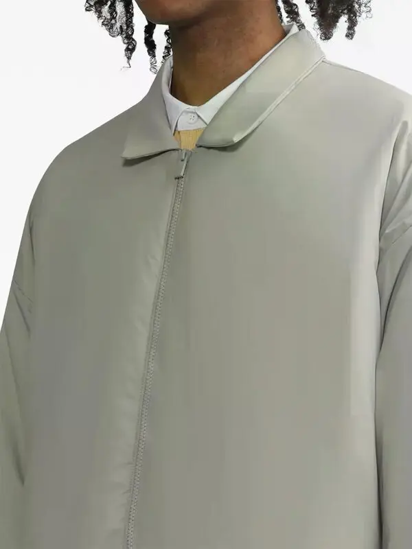 Fear Of God Logo-print Padded Shirt Jacket - Grey