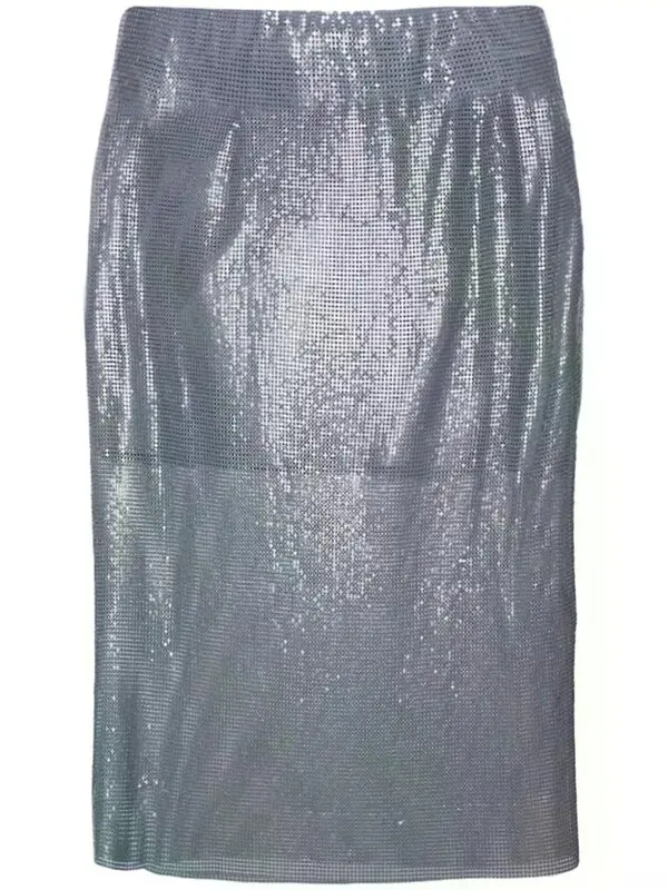 Christopher Esber Viva Mesh Midi Skirt