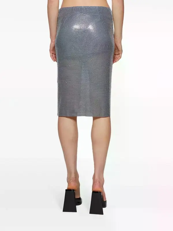 Christopher Esber Viva Mesh Midi Skirt