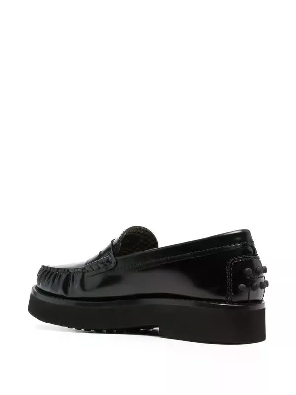 TOD'S Penny-slot Leather Loafers