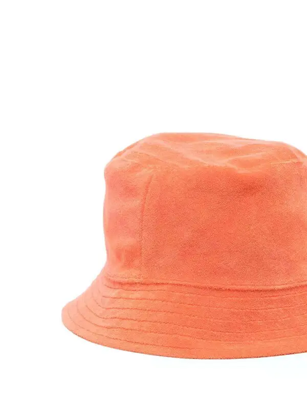 Moncler Logo-patch Reversible Bucket Hat - Orange