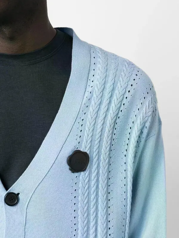 Viktor & Rolf Cotton Cable-knit Cardigan