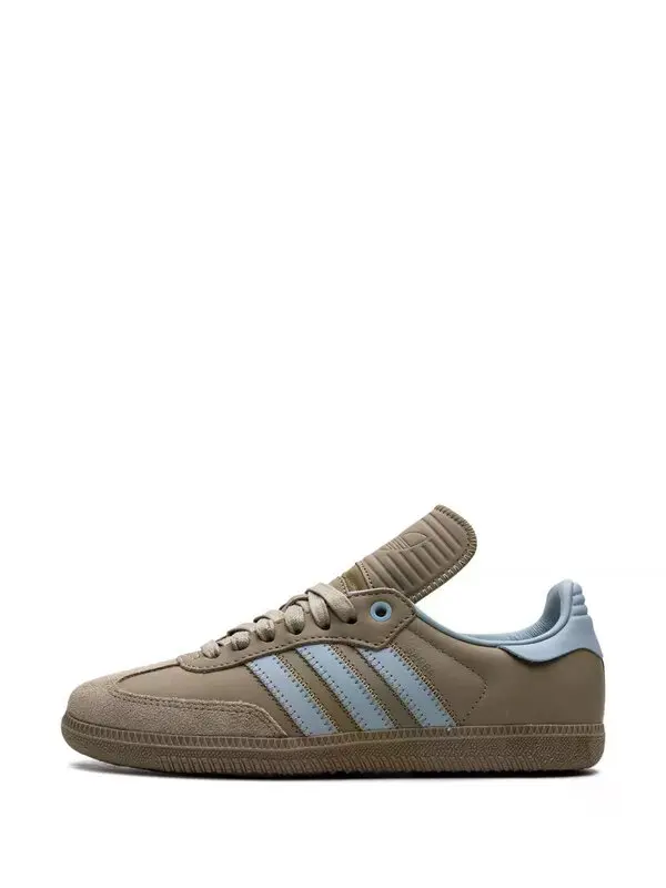 Adidas X Pharrell Samba Humanrace Orbit Sneakers - Green