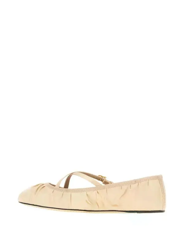 Dolce & Gabbana Leather Ballerina Shoes