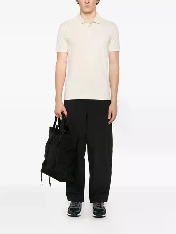 EA7 Raised-logo Polo Shirt