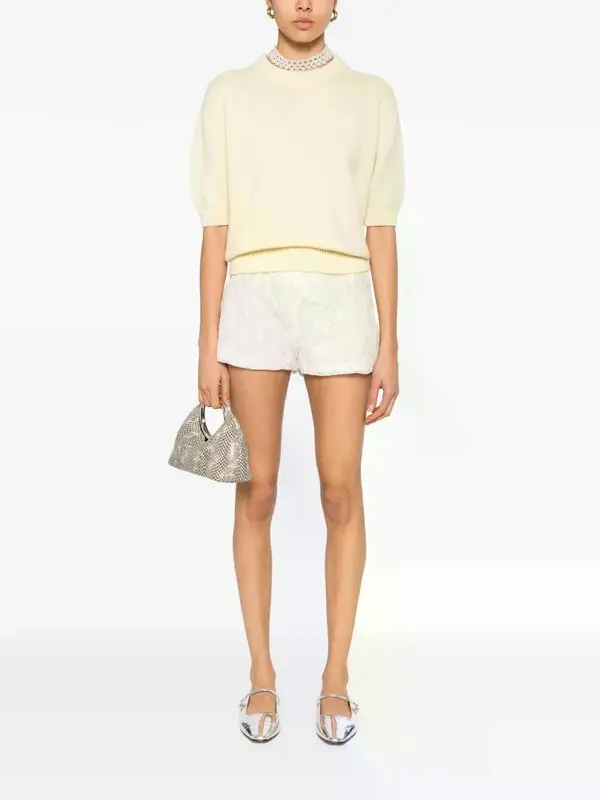 Vivetta Lace Shorts - Neutrals
