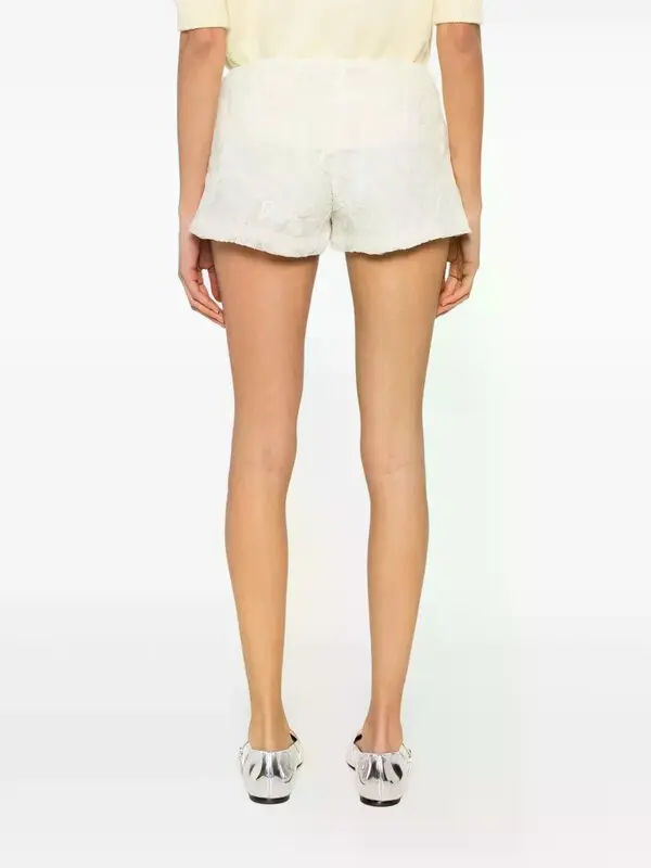 Vivetta Lace Shorts - Neutrals