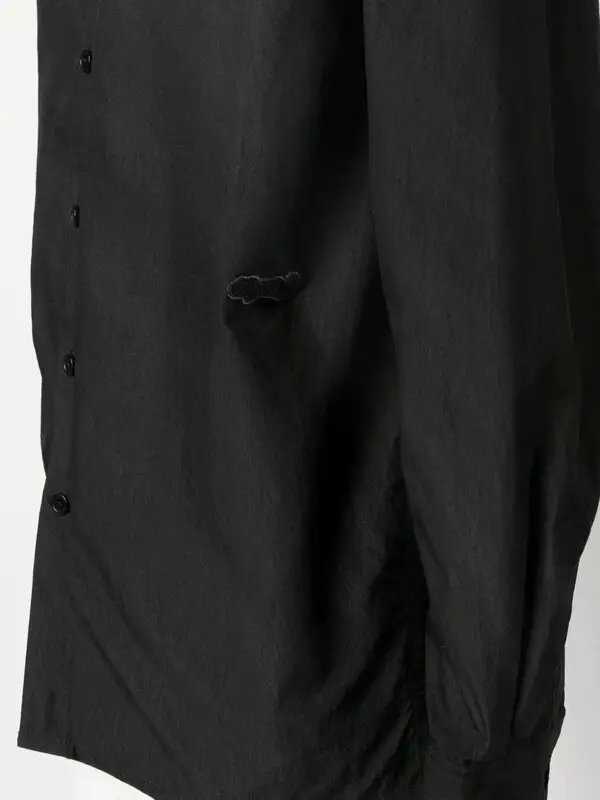SOULLAND Logo-patch Plain Shirt