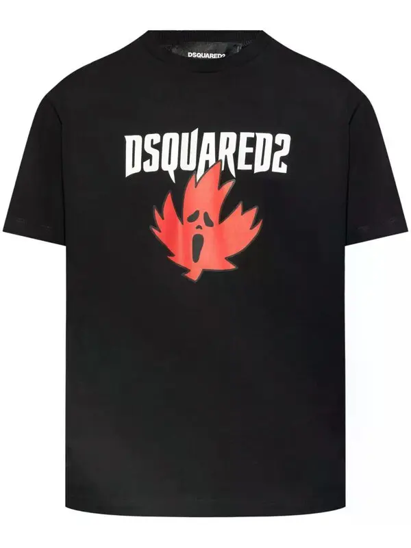 Dsquared2 Ghost Maple Leaf Cool T-shirt