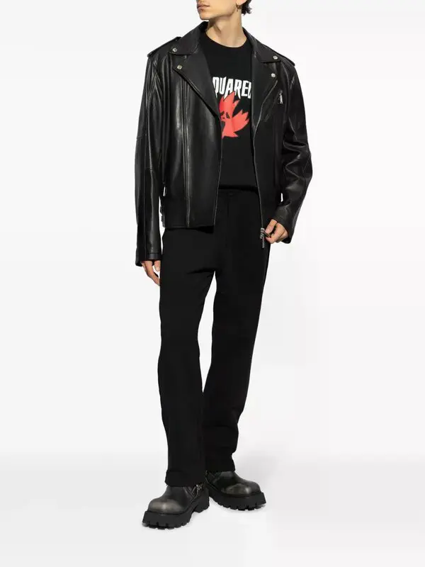 Dsquared2 Ghost Maple Leaf Cool T-shirt