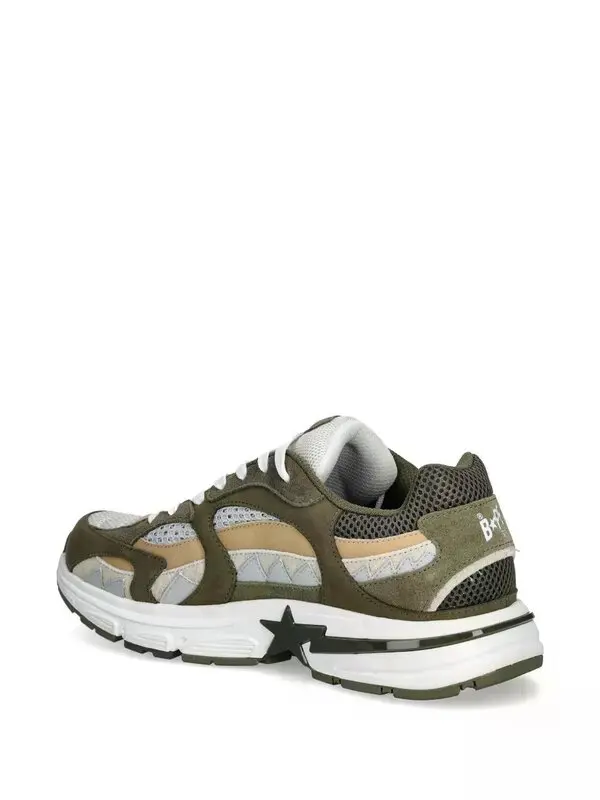 A BATHING APE Shark Sta Sneakers - Green
