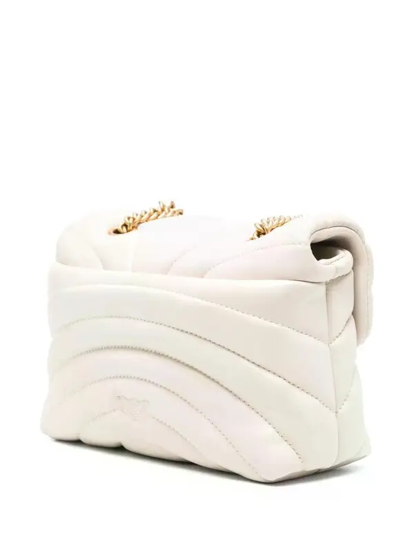 Pinko Mini Love Puff Cross Body Bag - White