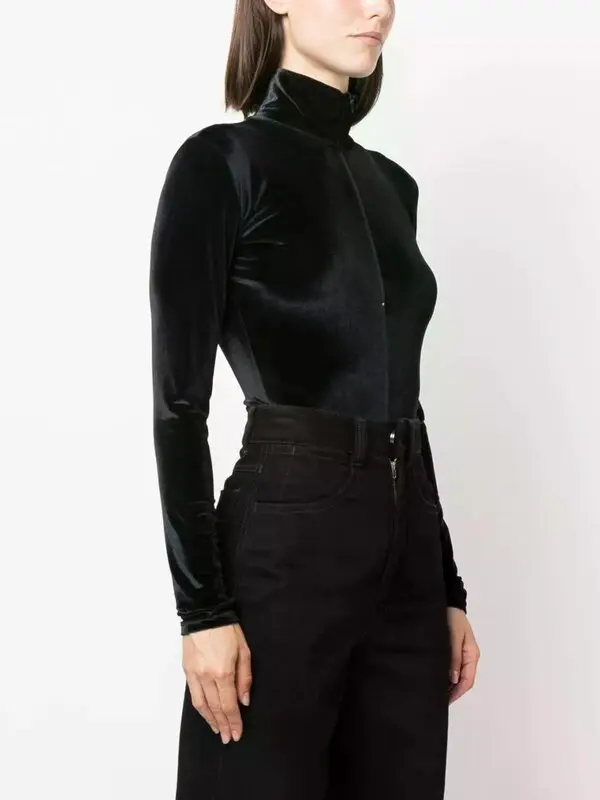 Filippa K Zip-up Velvet Body