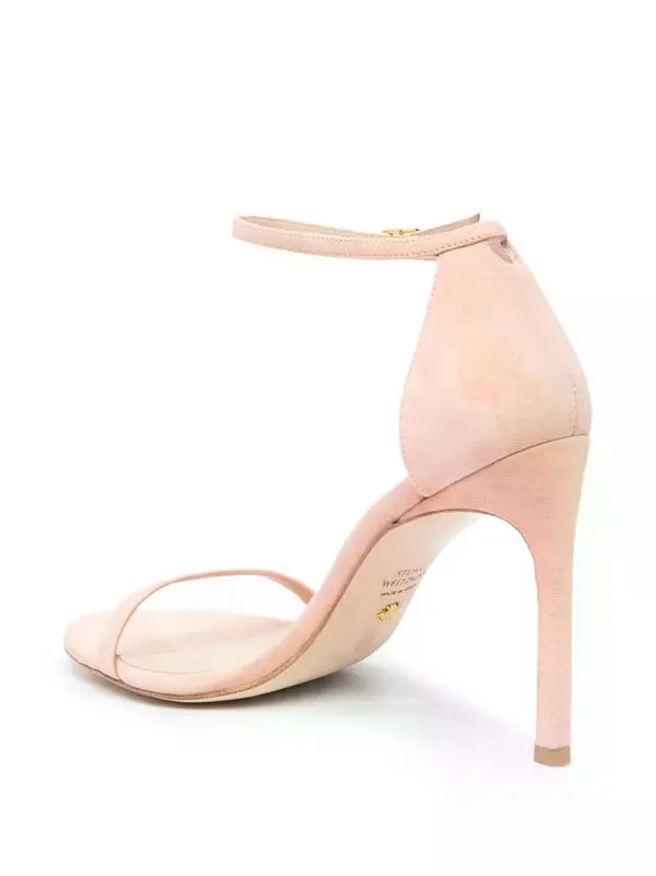 STUART WEITZMAN Nudistsong 105mm Suede Sandals