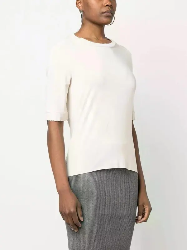 THOM KROM Decorative-stitching T-shirt