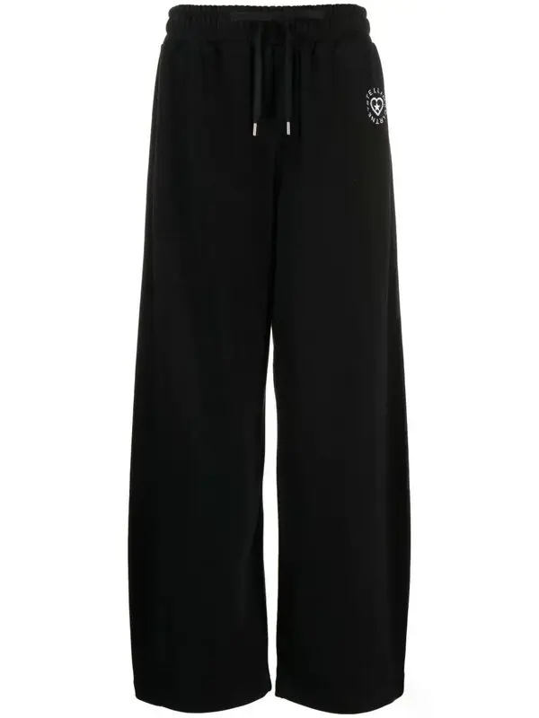 Stella McCartney Logo-patch Cotton Track Pants