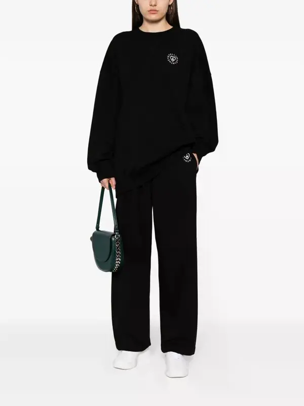 Stella McCartney Logo-patch Cotton Track Pants