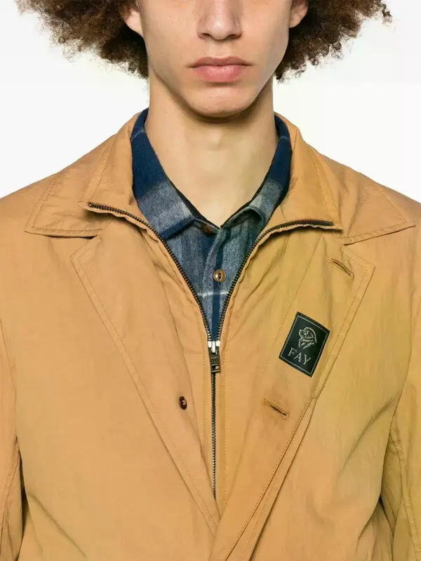 FAY Morning Single-breasted Coat