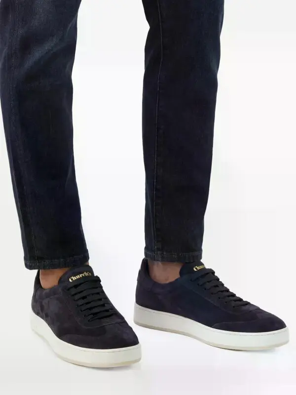 Church's Suede Low Top Sneakers - Blue