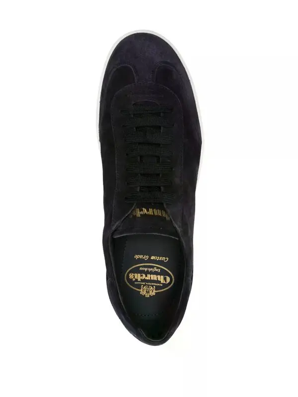 Church's Suede Low Top Sneakers - Blue