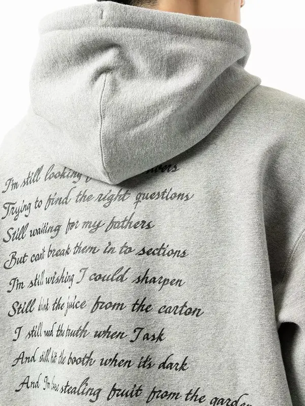 Junya Watanabe Still-print Cotton Hoodie