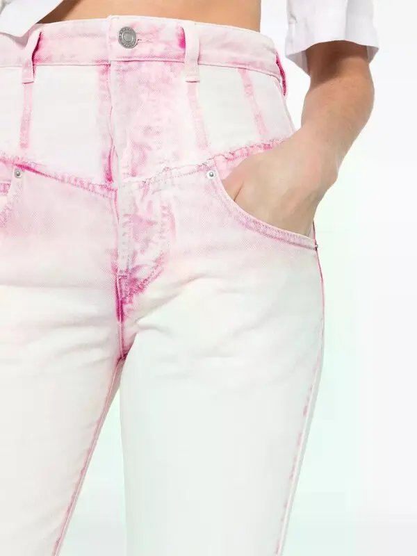 Isabel Marant Étoile Oliviani High-rise Cropped Jeans