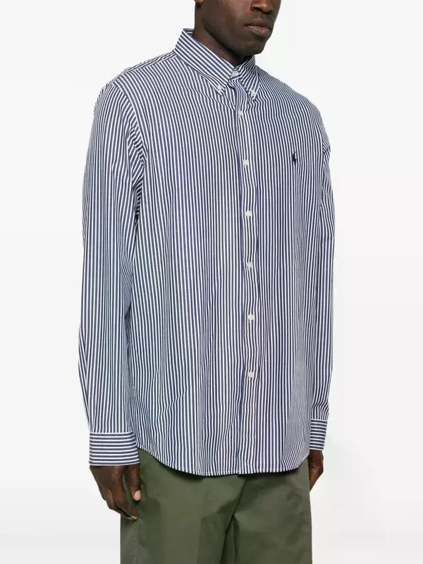 Polo Ralph Lauren Pinstriped Shirt - Blue