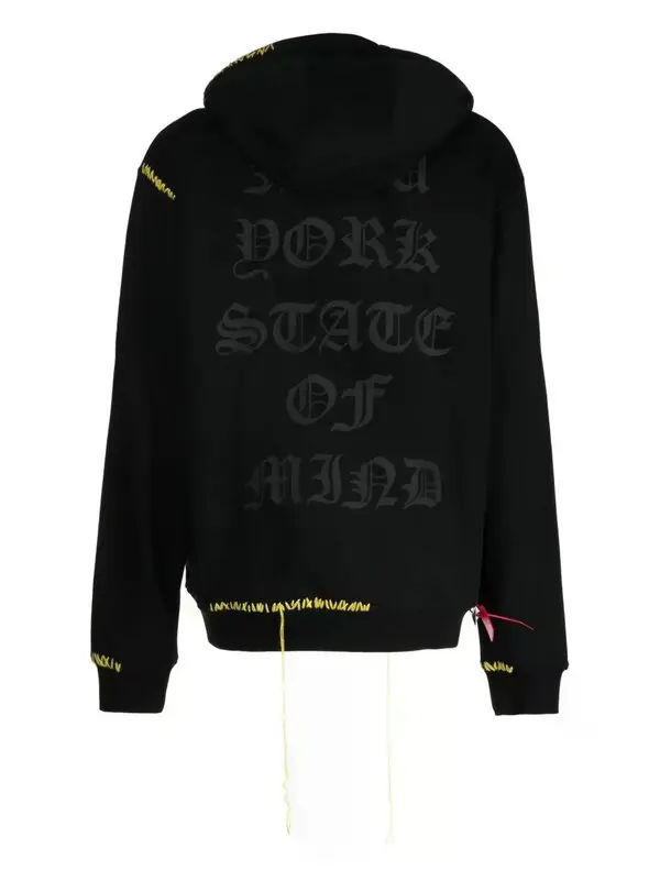 MOSTLY HEARD RARELY SEEN 8-BIT Graphic-print Cotton Hoodie - Black