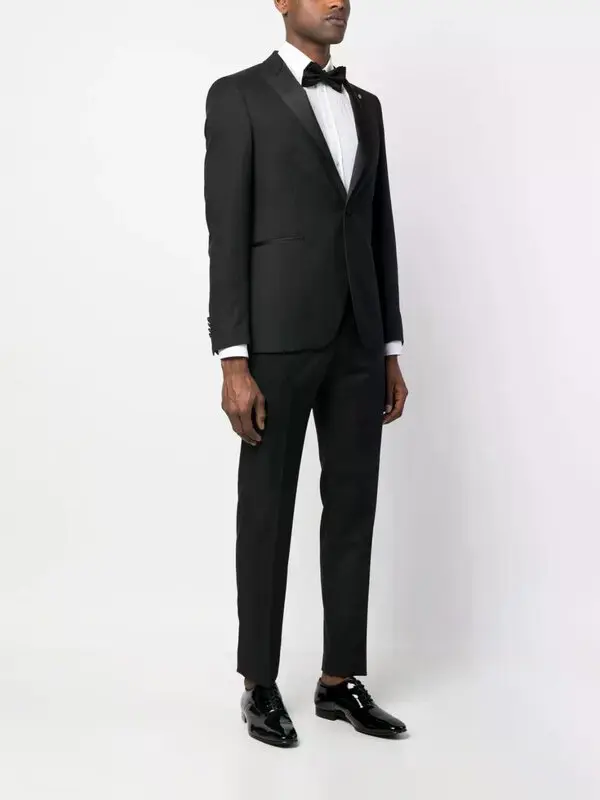 Tagliatore Single-breasted Dinner Suit - Black