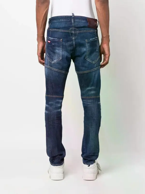 Dsquared2 Ripped Slim-fit Jeans