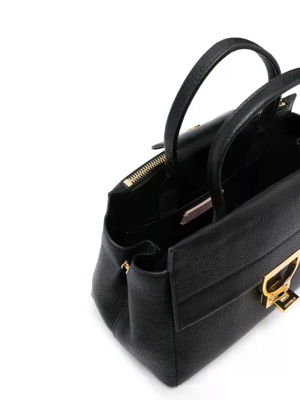 COCCINELLE Medium Arlettis Leather Tote - Black