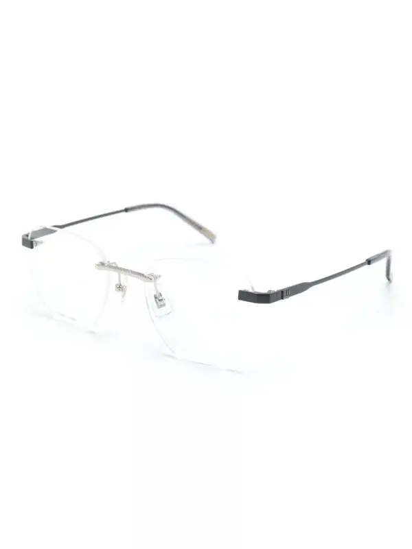 Dunhill Rimless Glasses - Grey