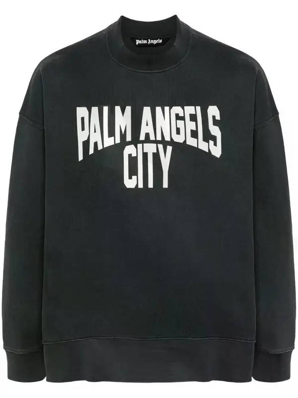 Palm Angels Washed-effect Sweatshirt