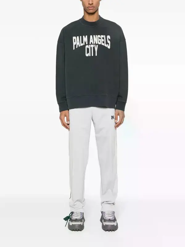Palm Angels Washed-effect Sweatshirt
